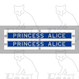 6223 PRINCESS ALICE (for Streamlined Locos)