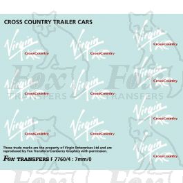 Virgin Cross Country Trailer Car Logos