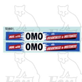 Advertisement 1950s & 1960s - BOIL with OMO adds BRIGHTNE