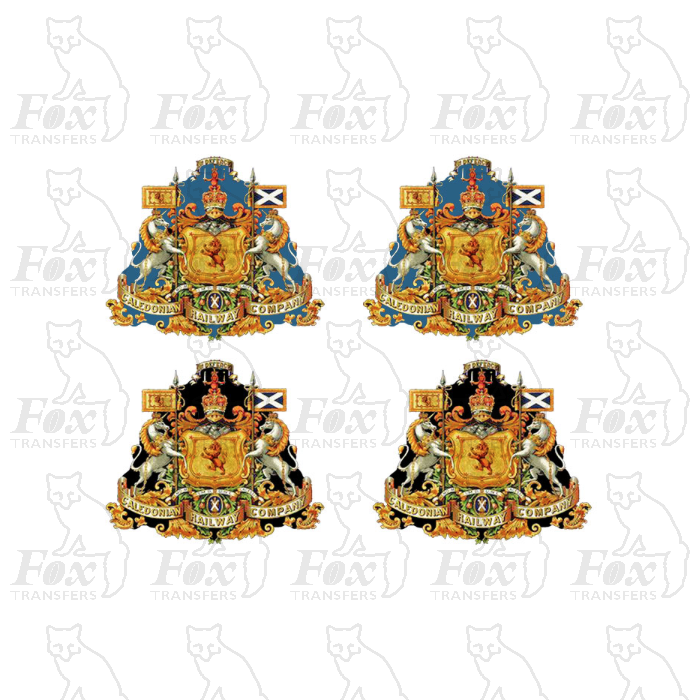 CR Caledonian Crests (DIGITALLY PRINTED)